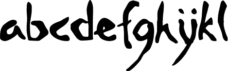 Road-Crossed font | Fonts2u.com