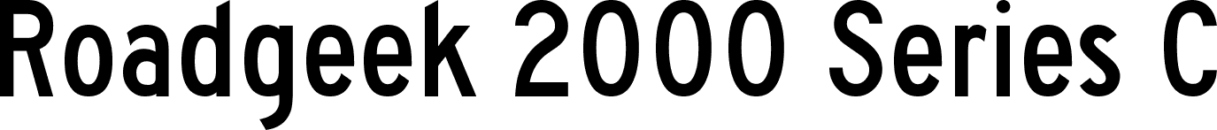 Roadgeek 2000 Series C font | Fonts2u.com