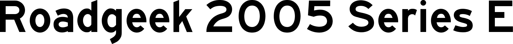 Roadgeek 2005 Series E font | Fonts2u.com