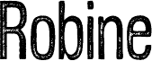 Robine Demo Regular font | Fonts2u.com