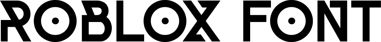 Roblox Font Black fonte | Fonts2u.com
