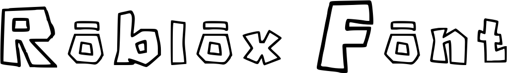 Roblox Font Regular fonte | Fonts2u.com