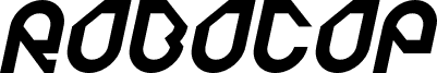 ROBOCOP font | Fonts2u.com