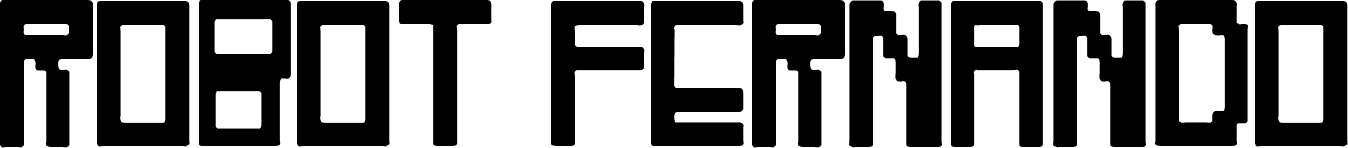 Robot Fernando font