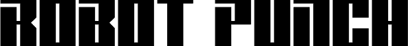 Robot Punch Italic font | Fonts2u.com