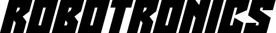 Robotronics font