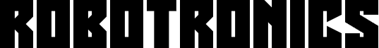 Robotronics Italic font