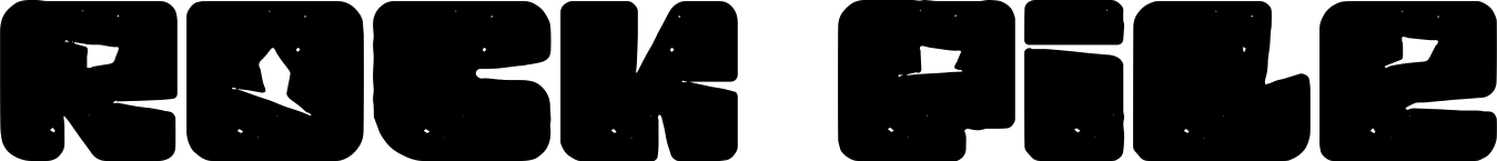 Rock Pile font | Fonts2u.com Rock Pile font | Fonts2u.com