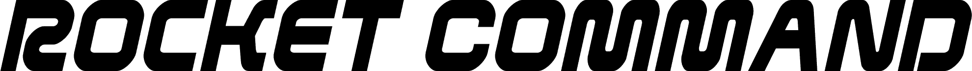 Rocket Command Condensed Ital font | Fonts2u.com