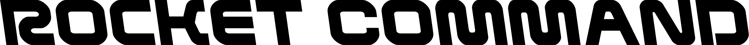 Rocket Command Semi-Leftalic font | Fonts2u.com