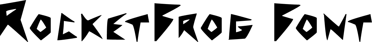 RocketFrog Font font | Fonts2u.com