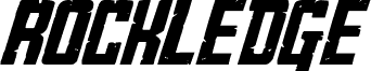 Rockledge font
