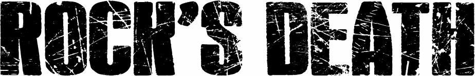 Rock's Death font | Fonts2u.com