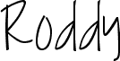 Roddy Bold font | Fonts2u.com