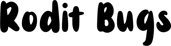 Rodit Bugs font