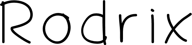 Rodrix font