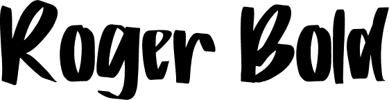 Roger Bold font | Fonts2u.com