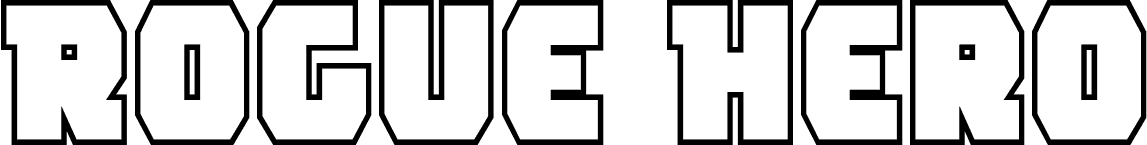 Rogue Hero Outline font