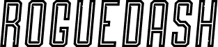 Roguedash Line font