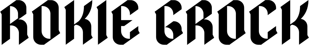 ROKIE GROCK font | Fonts2u.com