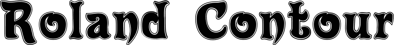 Roland Contour font | Fonts2u.com