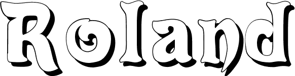 Roland Shadow font | Fonts2u.com