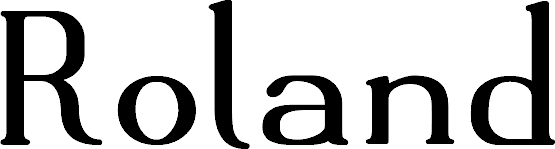 Roland Schriftart