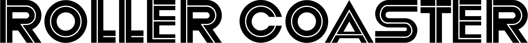 Roller Coaster Regular font | Fonts2u.com