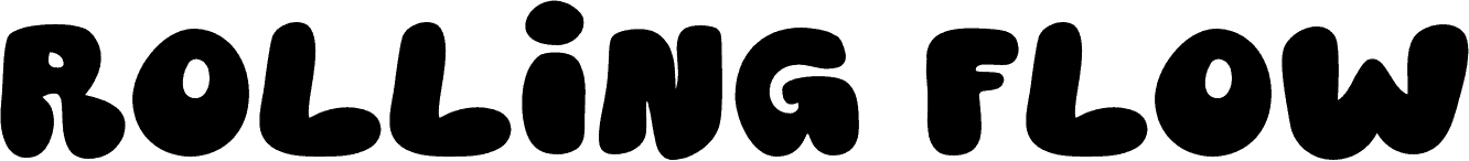 Rolling Flow font | Fonts2u.com