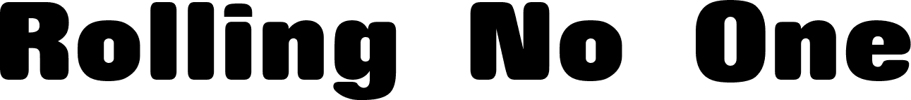 Rolling No One ExtraBold font | Fonts2u.com