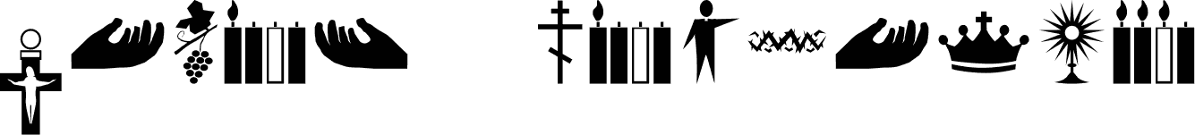 Roman Catholic font | Fonts2u.com