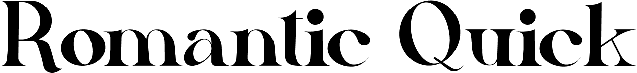 Romantic Quick Demo font