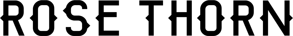 ROSE THORN Personaluse font