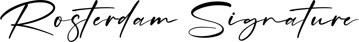 Rosterdam Signature 字体 | Fonts2u.com