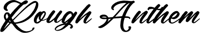 Rough Anthem font