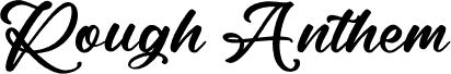 Rough Anthem Italic font | Fonts2u.com