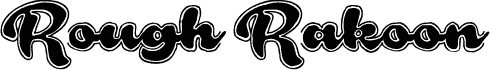 Rough Rakoon In PERSONAL USE font | Fonts2u.com