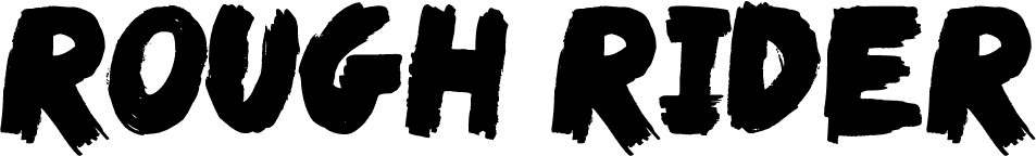 Rough Rider font | Fonts2u.com