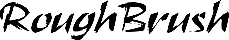 RoughBrush font | Fonts2u.com