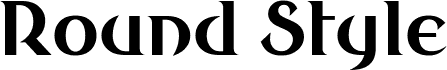 Round Style Book font | Fonts2u.com
