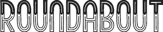 Roundabout Fill font