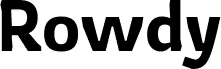 Rowdy Regular font