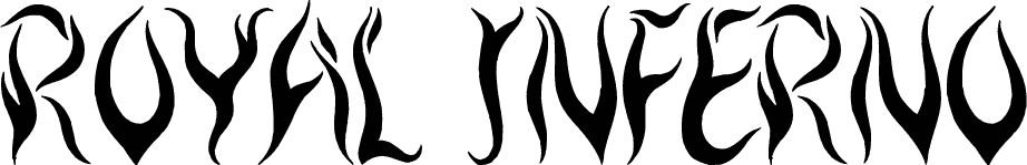 Royal Inferno font