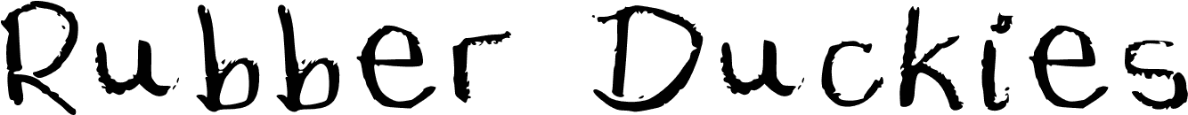 Rubber Duckies Medium font | Fonts2u.com