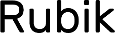 Rubik Light font | Fonts2u.com