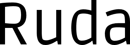 Ruda font | Fonts2u.com