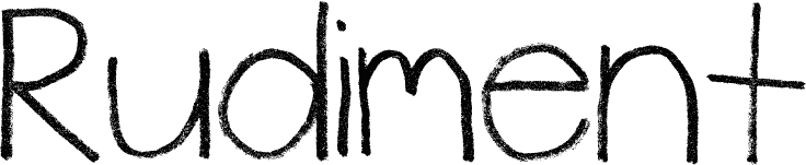 Rudiment font | Fonts2u.com