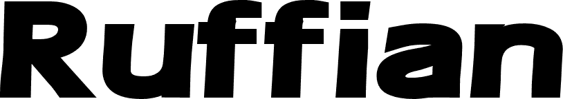 Ruffian bold font