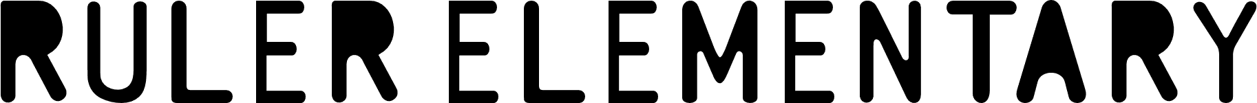 Ruler Elementary font