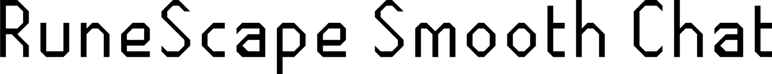RuneScape Smooth Chat Regular font | Fonts2u.com